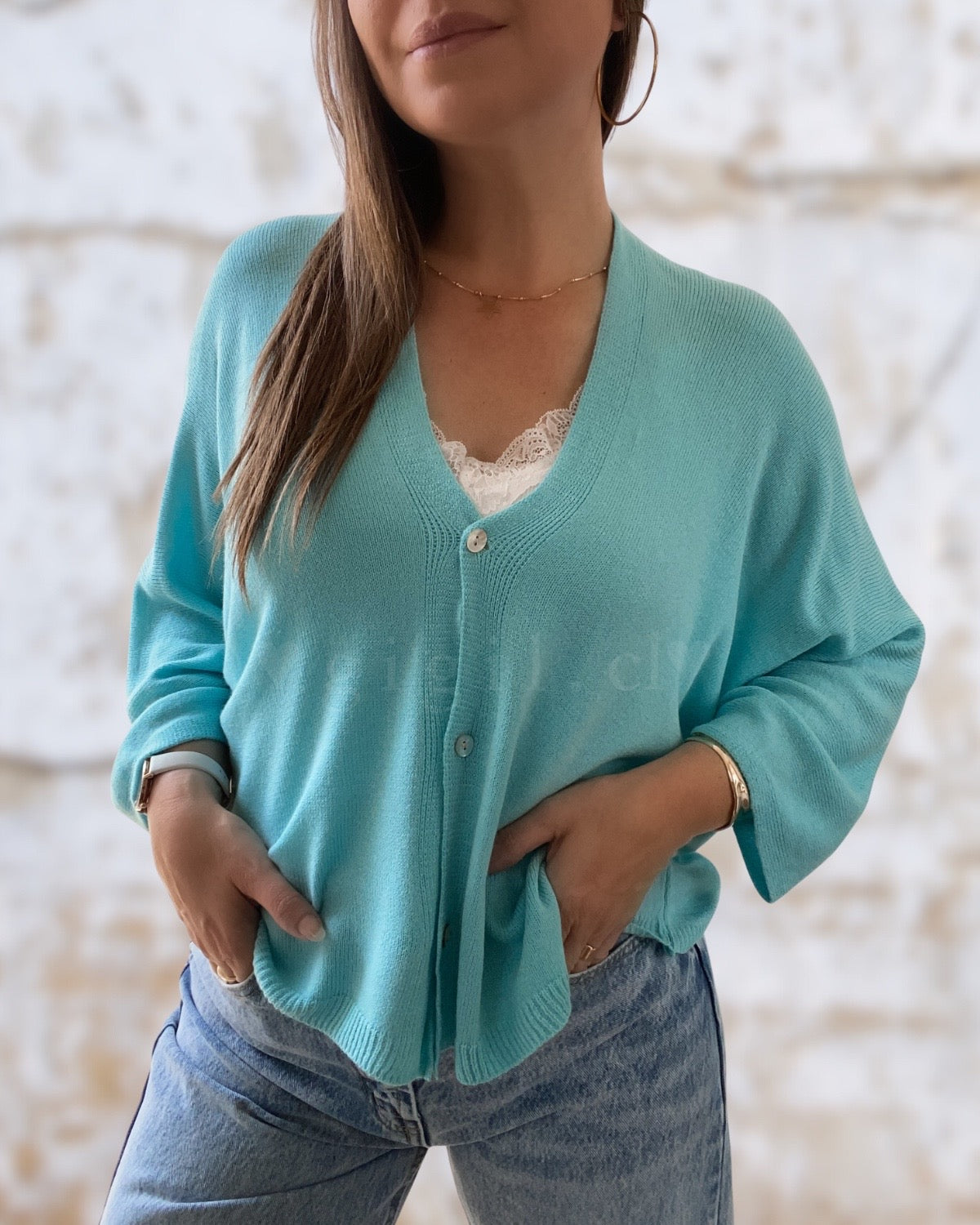 Chaleco hilo Primaveral calipso – GIGIL♥